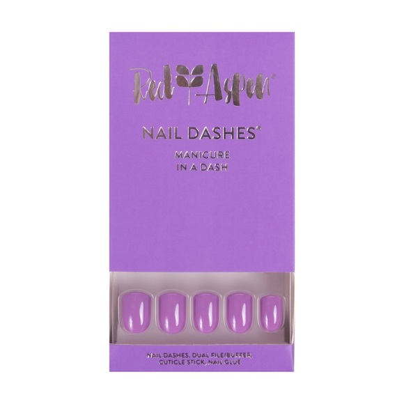 Red Aspen | Makeup | Red Aspen Wild Purple Petunia Square Nail Dashes ...